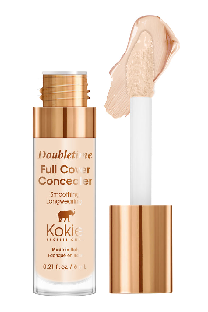 DOUBLETIME FULL COVER CONCEALER – Kokie Cosmetics